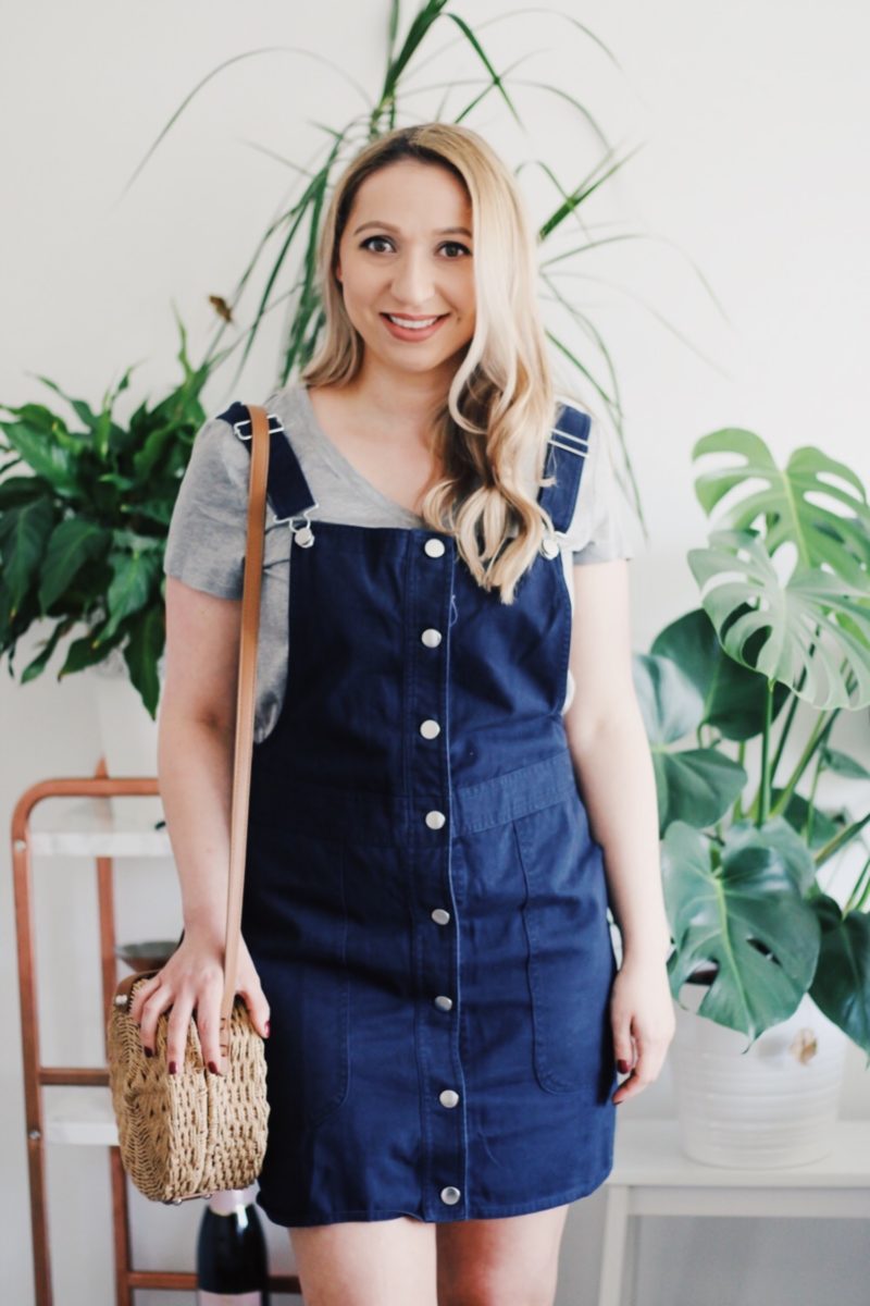 Mango Short Pinafore Dress - Your Beauty