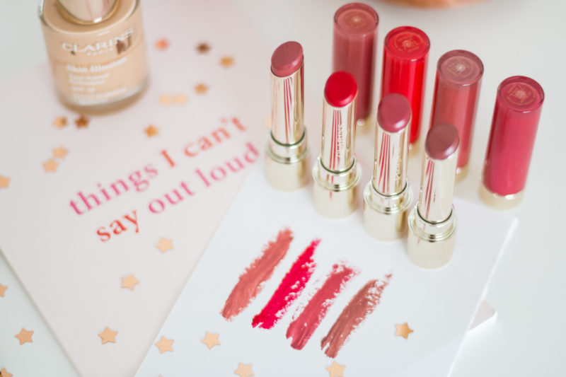 Clarins Joli Rouge Lip Lacquer Review and Swatches - Your Beauty