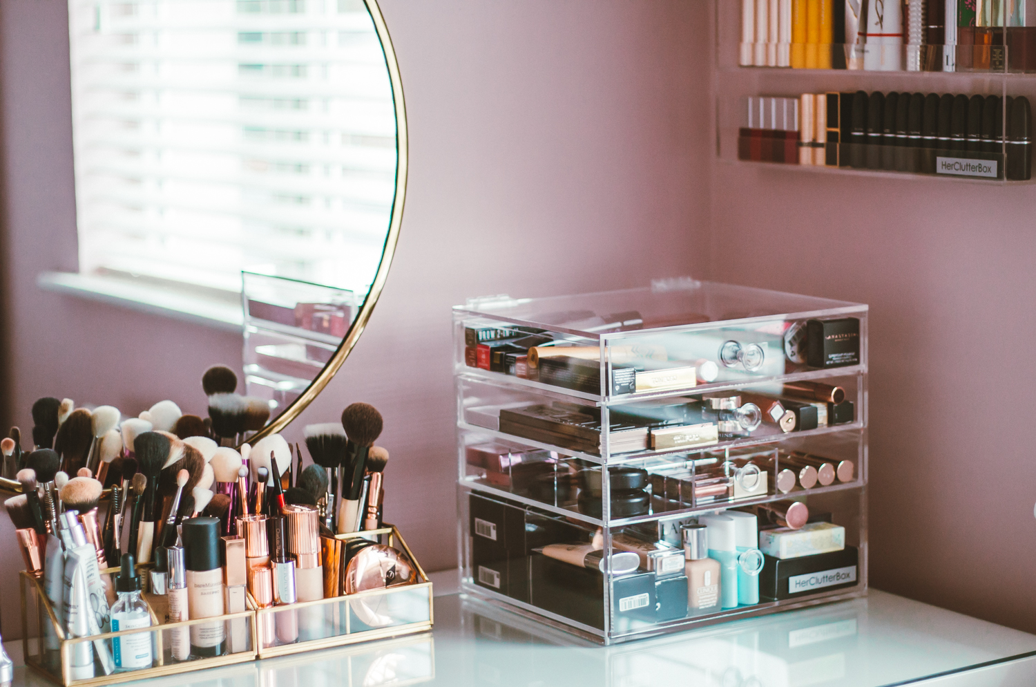 HerClutterBox Crystal Clear 4 Drawer Review - Your Beauty