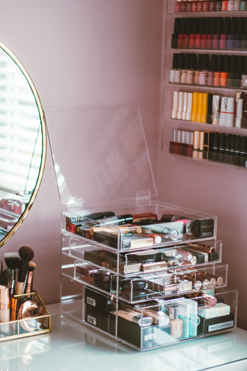 HerClutterBox Crystal Clear 4 Drawer Review - Your Beauty
