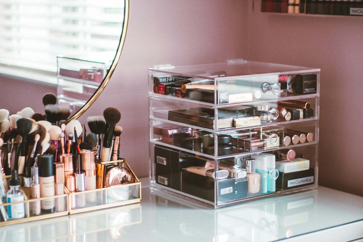 HerClutterBox Crystal Clear 4 Drawer Review - Your Beauty